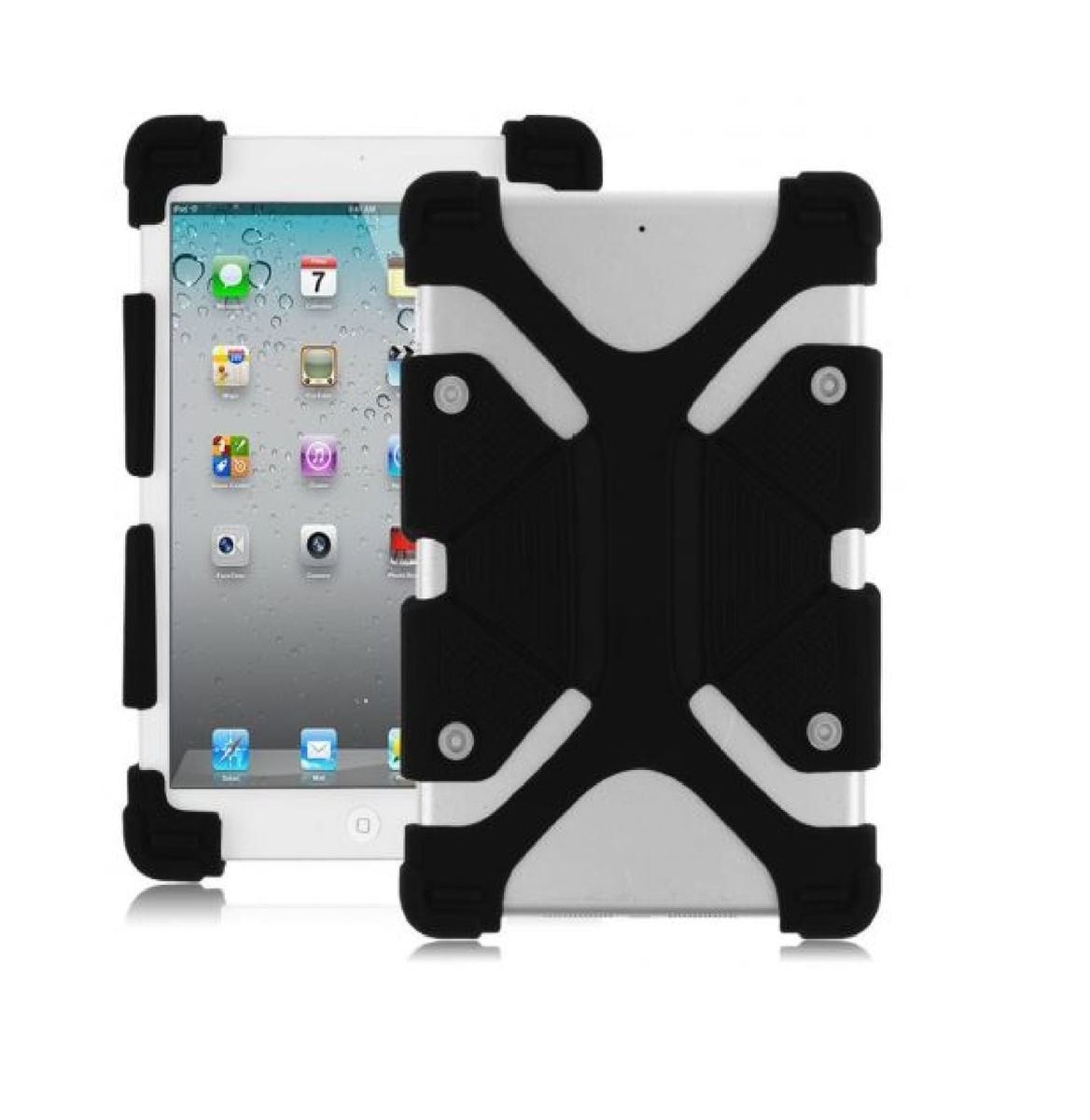 Soft Silicone Shockproof Rubber Case Cover For Ipad 9.7inch - Black ...