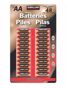 Kirkland Signature Alkaline AA Batteries - Pack of 48 | Shop Today. Get it Tomorrow! | takealot.com