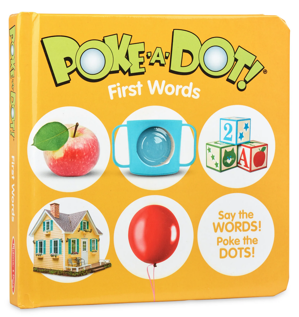 Melissa & Doug Poke-A-Dot Interactive Book - First Words | Shop Today ...