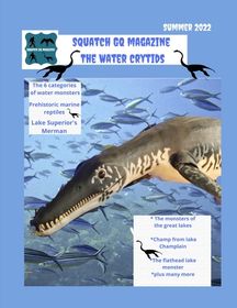 Squatch GQ magazine, summer 2022: Water Cryptids | Shop Today. Get it ...