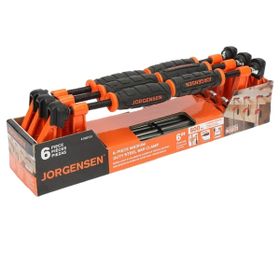 Jorgensen - Steel Bar Clamp 6" Medium Duty - 6 Piece | Shop Today. Get ...
