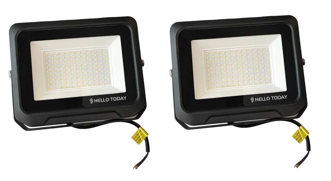 Hello Today LED Flood Light 150W - 2 Pack | Shop Today. Get it Tomorrow ...
