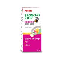 Pholtex - Bronchostop Children's Cough Syrup - 120ml | Buy Online in ...