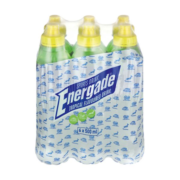 Energade Tropical Flavoured Sports Drink- 6 x 500ml | Buy Online in ...