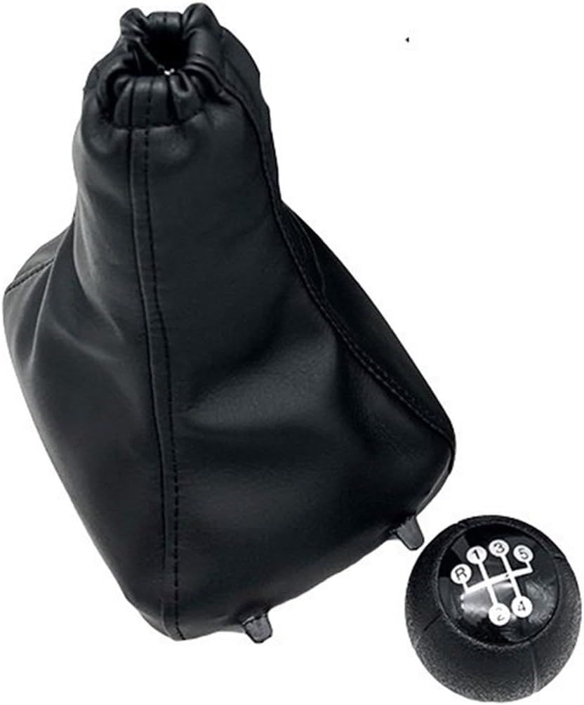 5 Speed Gear Knob with Leather Boot Compatible with Opel Corsa B & C ...