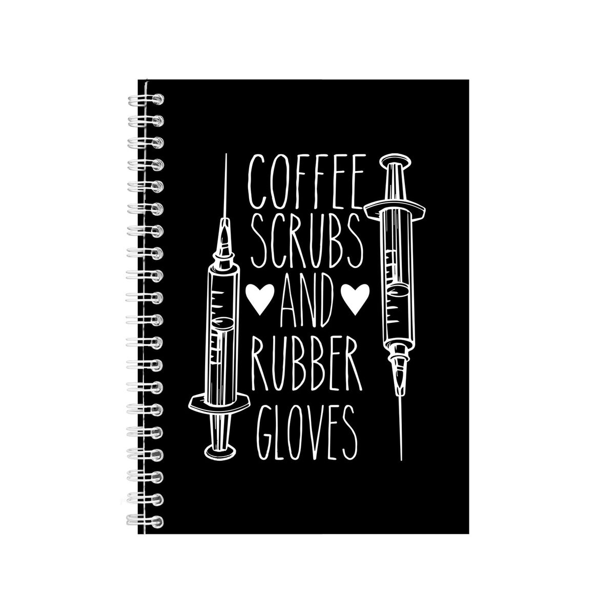 Coffee Scrubs Notebook Nurse Gift Idea A5 Notepad 147 | Shop Today. Get ...