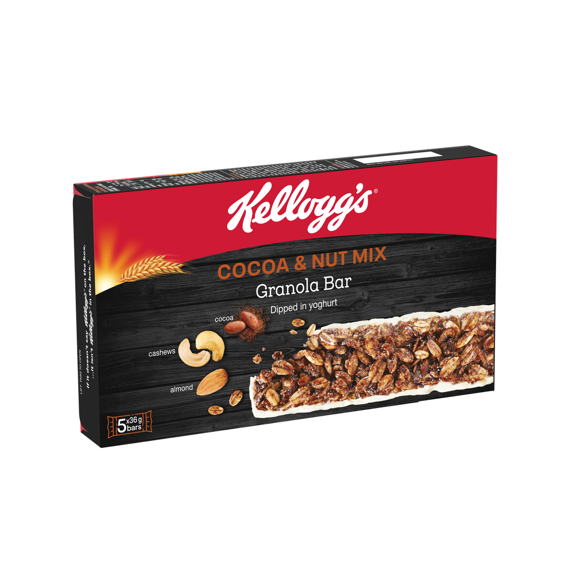 Kellogg's Granola Bar Cocoa & Nutmix Multipack 5 x 36g | Shop Today ... Kellogg's Granola Bar Cocoa & Nutmix Multipack 5 x 36g | Shop Today ...