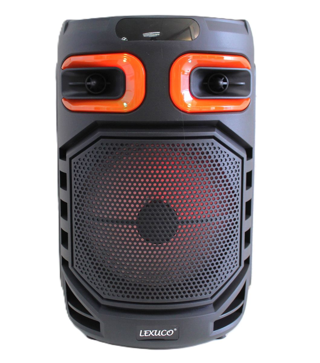Lexuco 8'' Portable Party Speaker (LSPK-A113) | Shop Today. Get it ...