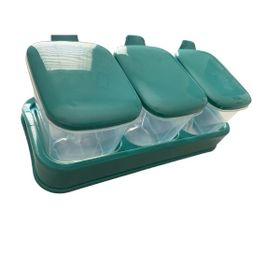 3 Container Tabletop Spice Organizer - With Teaspoons | Shop Today. Get ...