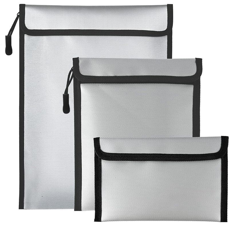 Fireproof Waterproof Document Bags with Multi-Size Heat-Resistant ...