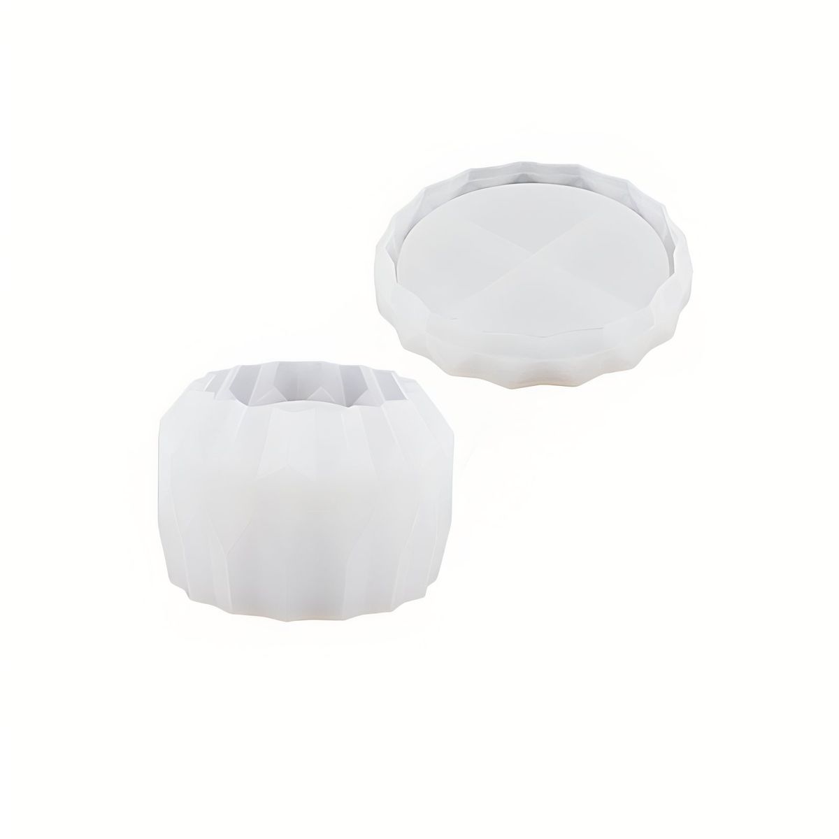 Silicone Mould - Diamond Flower Pot (big) for Resin/Epoxy | Shop Today ...