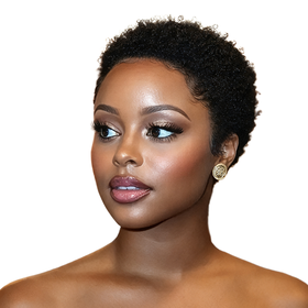 VSP Brazilian Hair Short Kinky Curly Pixie Cut Glueless Machine Made ...