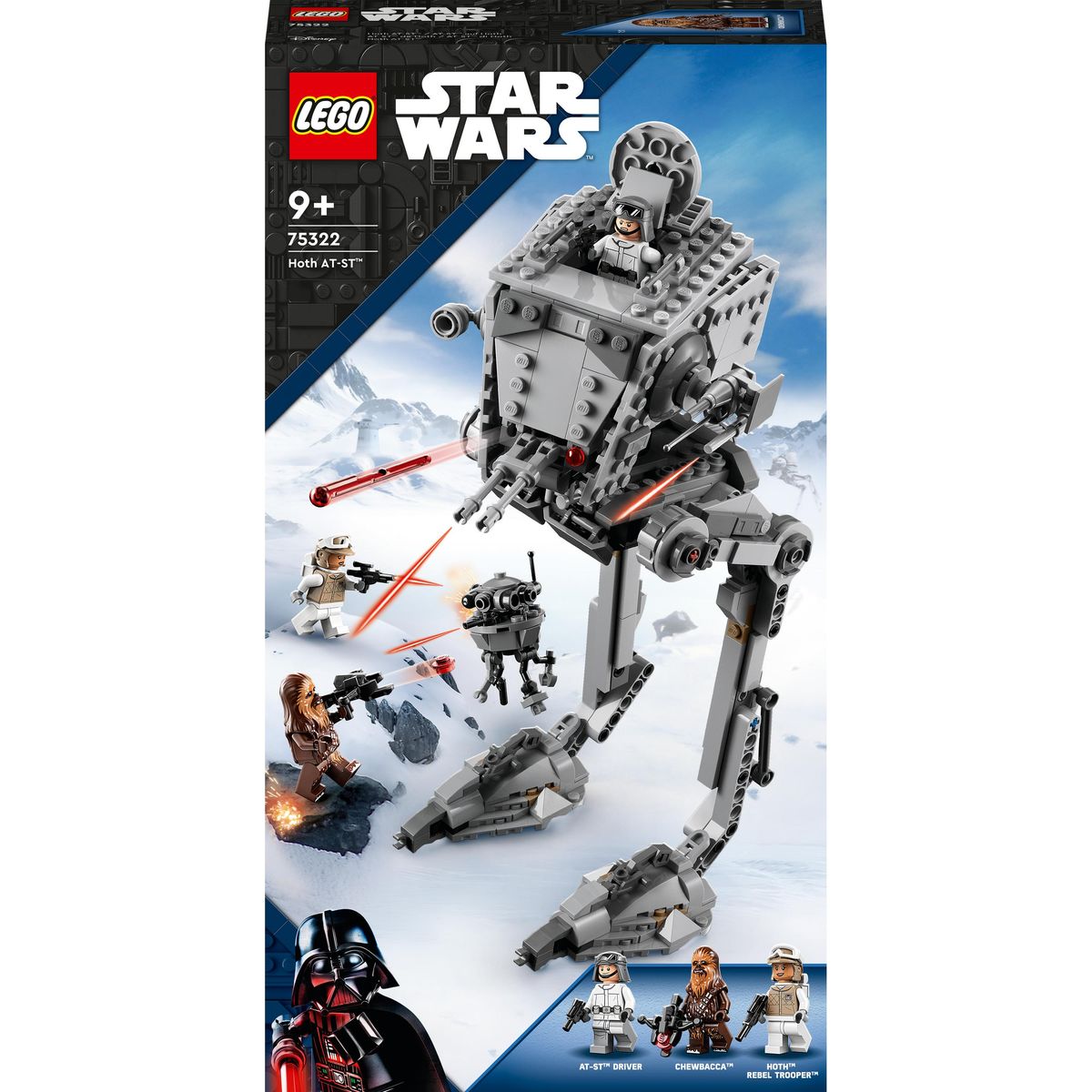 LEGO® Star Wars™ Hoth™ AT-ST™ 75322 Building Kit (586 Pieces) | Buy ...