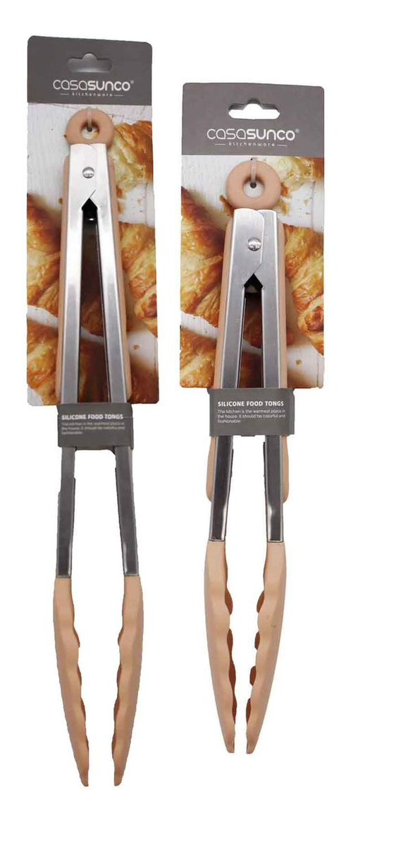Heat Resistant Set of 2 Premium Silicone Tongs | Shop Today. Get it ...