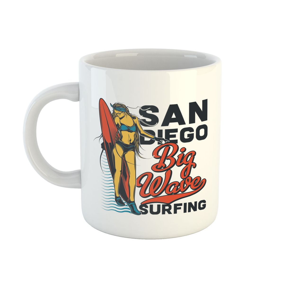 Surf Mug - Big Wave Surfing | Shop Today. Get it Tomorrow! | takealot.com