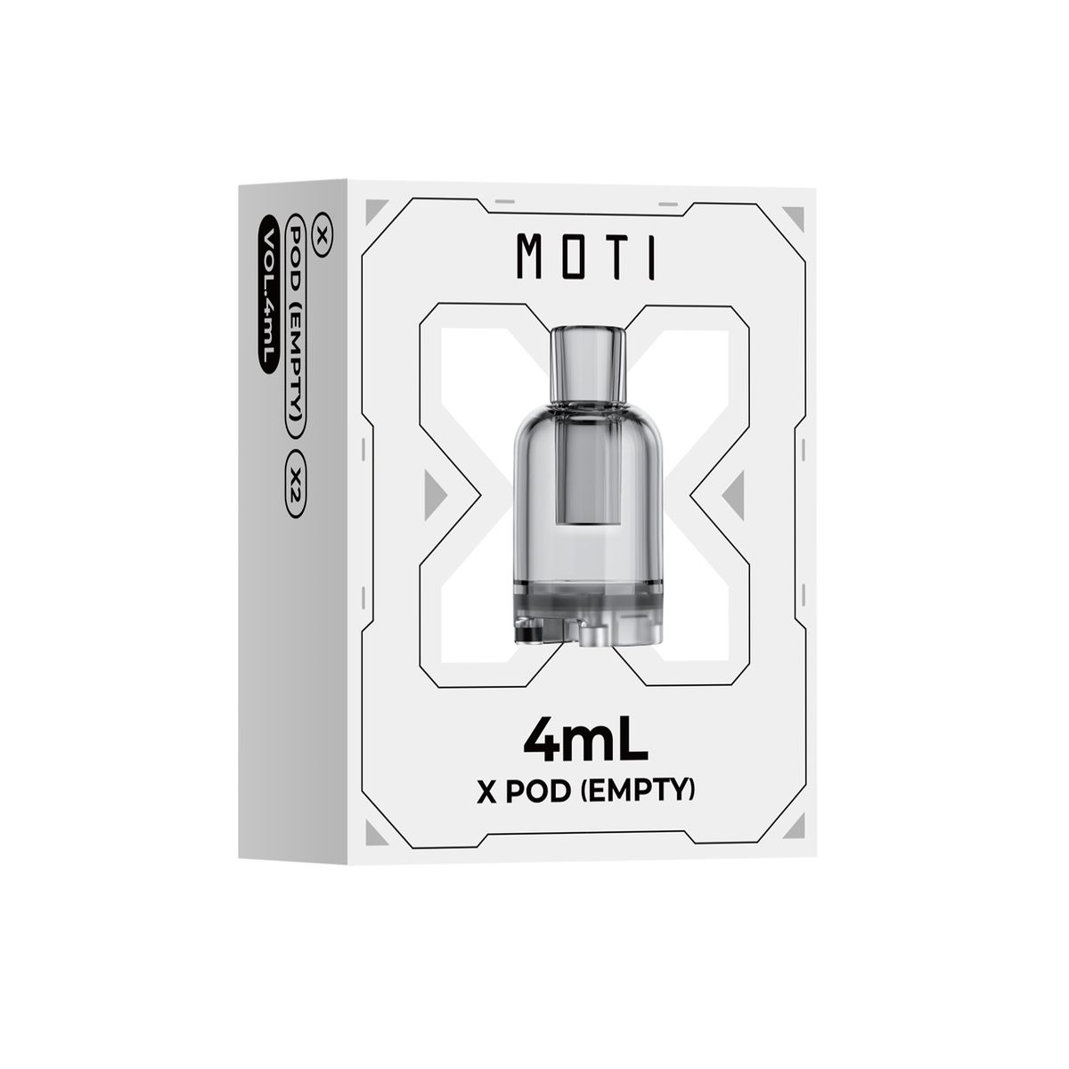 MOTI X Pod Empty - 4ml Refillable - 2 Pack | Shop Today. Get it Tomorrow! | takealot.com