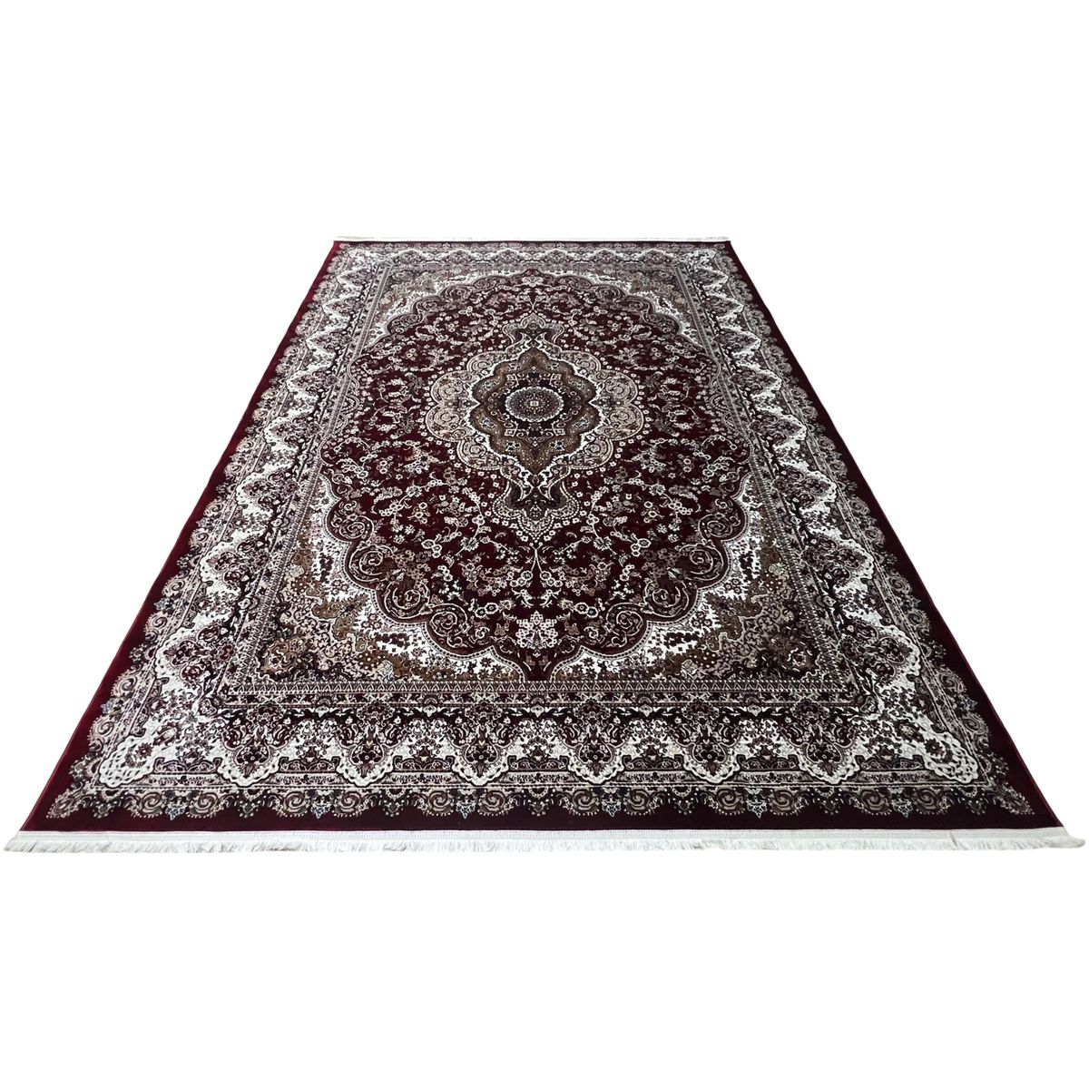 Beautiful Red Fine Kashan Rug - 340 x 240 cm | Shop Today. Get it ...