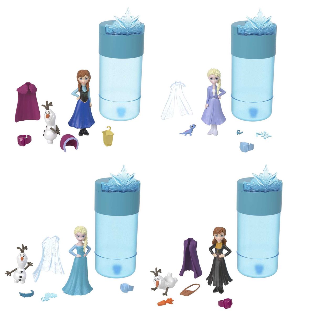 Disney Frozen Snow Color Reveal Dolls With 6 Surprises - Blindbox ...