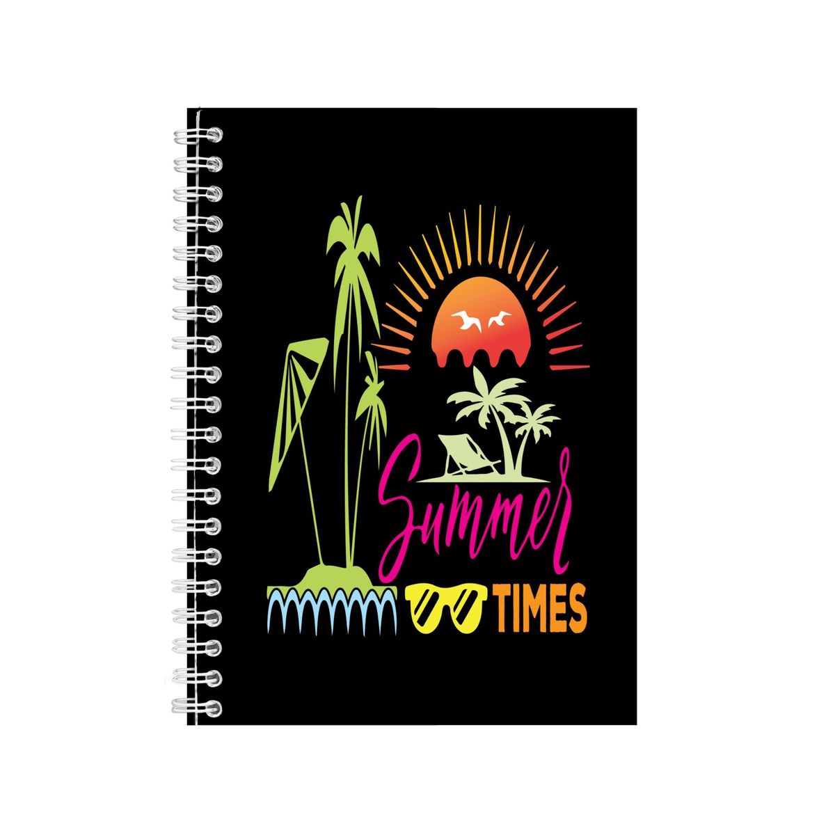 Summer Times Notebook Summer Gift Idea A5 Notepad 150 | Shop Today. Get ...