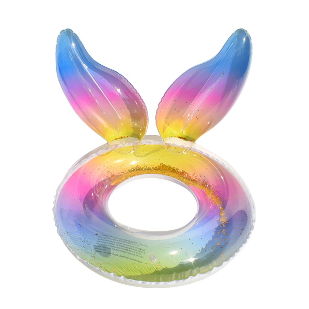100cm Adults Sequin Rainbow Wing Design Inflatable Swimming Ring | Buy ...