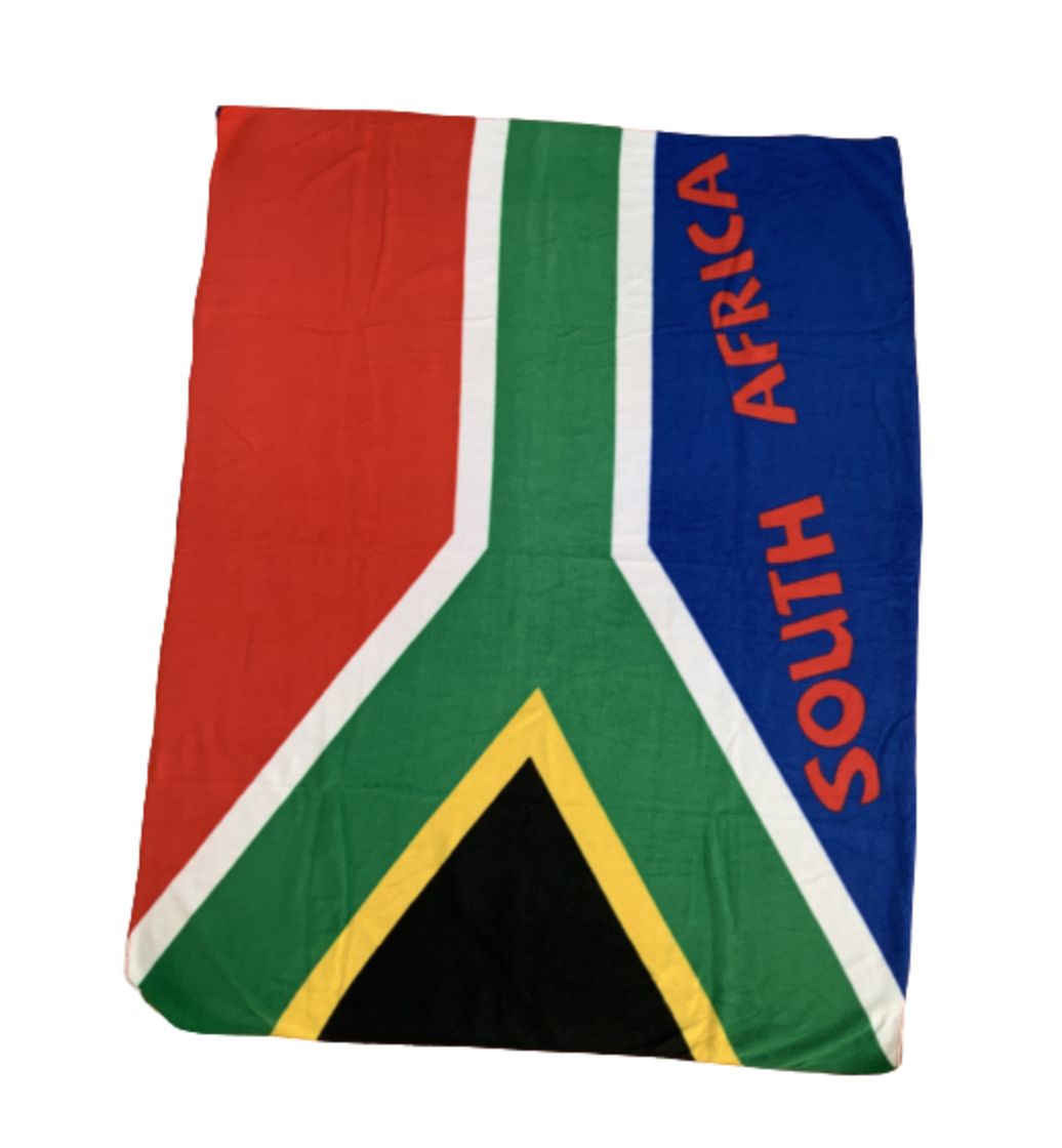 SA Flag Polar Fleece Blanket | Shop Today. Get it Tomorrow! | takealot.com