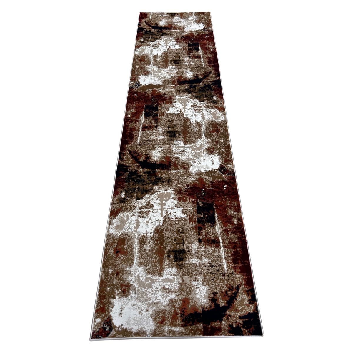 Dark Maroon Modern Runner Rug - 300 x 80 cm | Shop Today. Get it ...