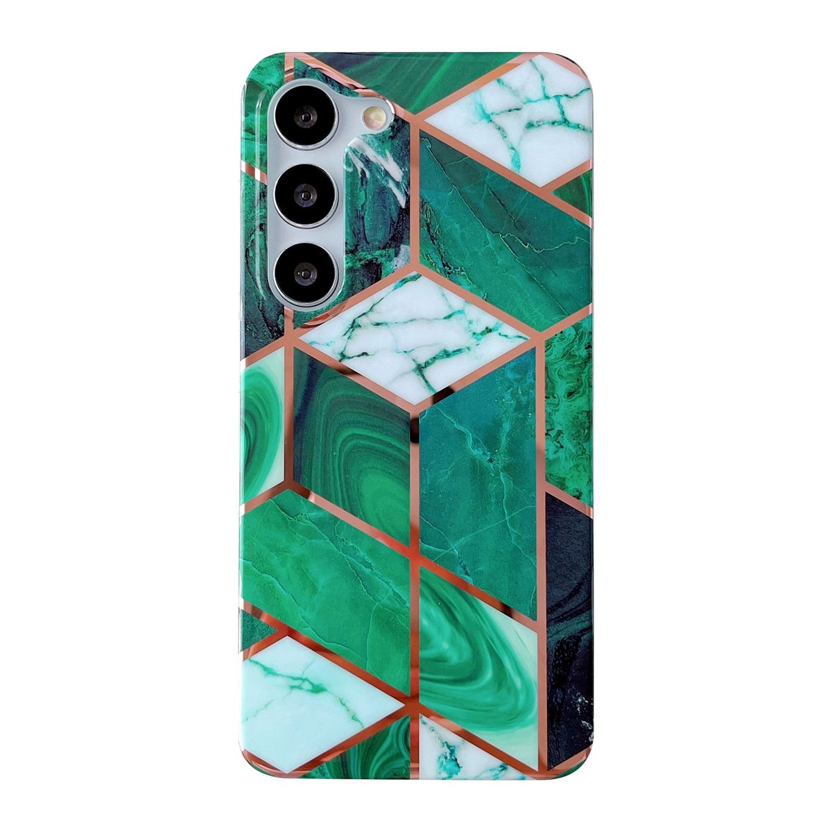 Geometric Marble Design Phone Cover for Samsung Galaxy S23 | Shop Today ...