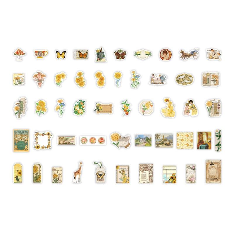 La Laila Decorative Washi Paper Sticker Sets - 100 Pieces ...