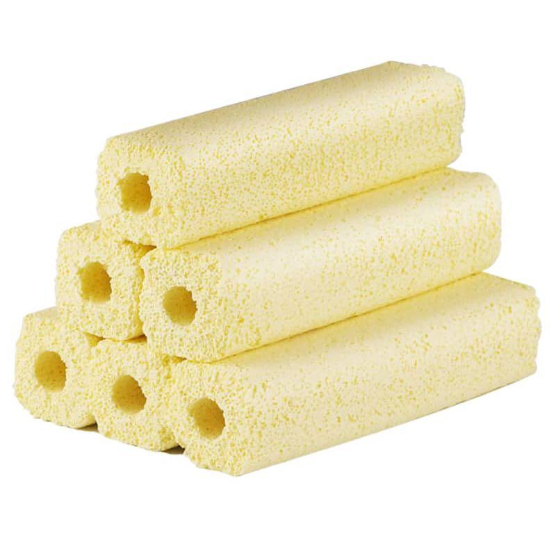 XL Aquarium & Koi Ponds Filter Tubes - 6pcs Porous Ceramic Media Blocks ...