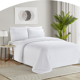 Simon Baker Organic Bamboo Cotton Duvet Set | Shop Today. Get it ...