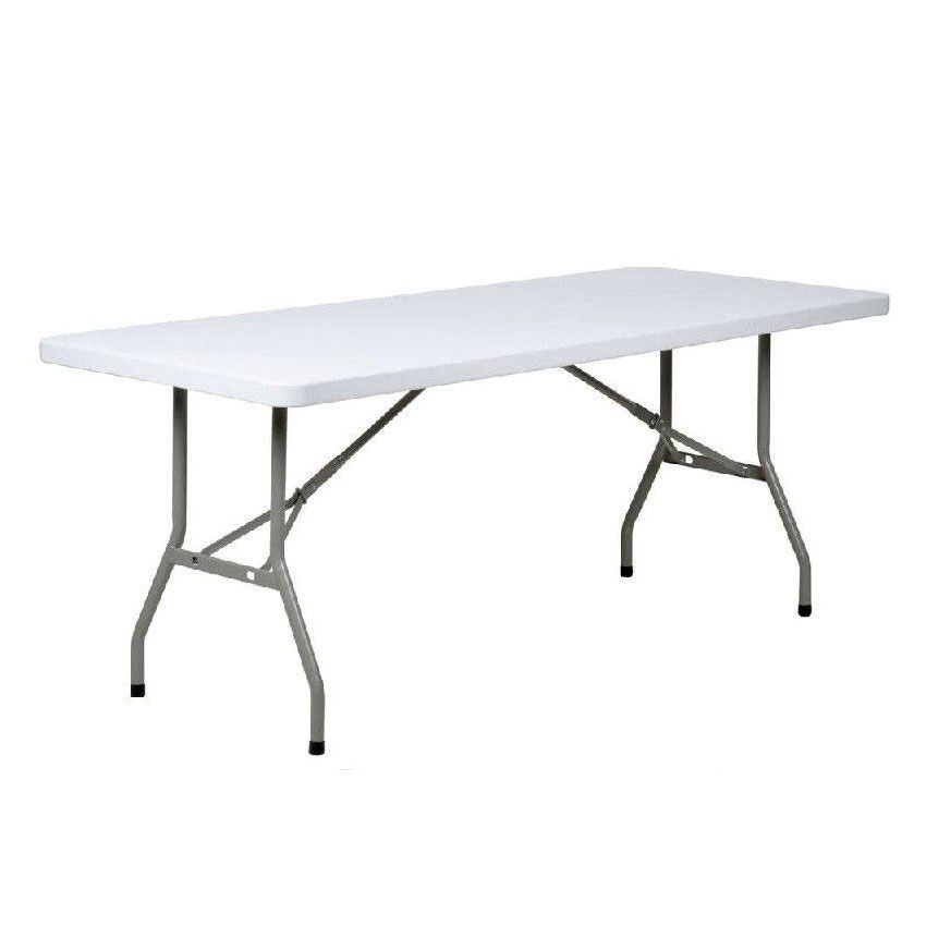 1.8 Meter Portable Folding Trestle Table - White | Shop Today. Get it ...