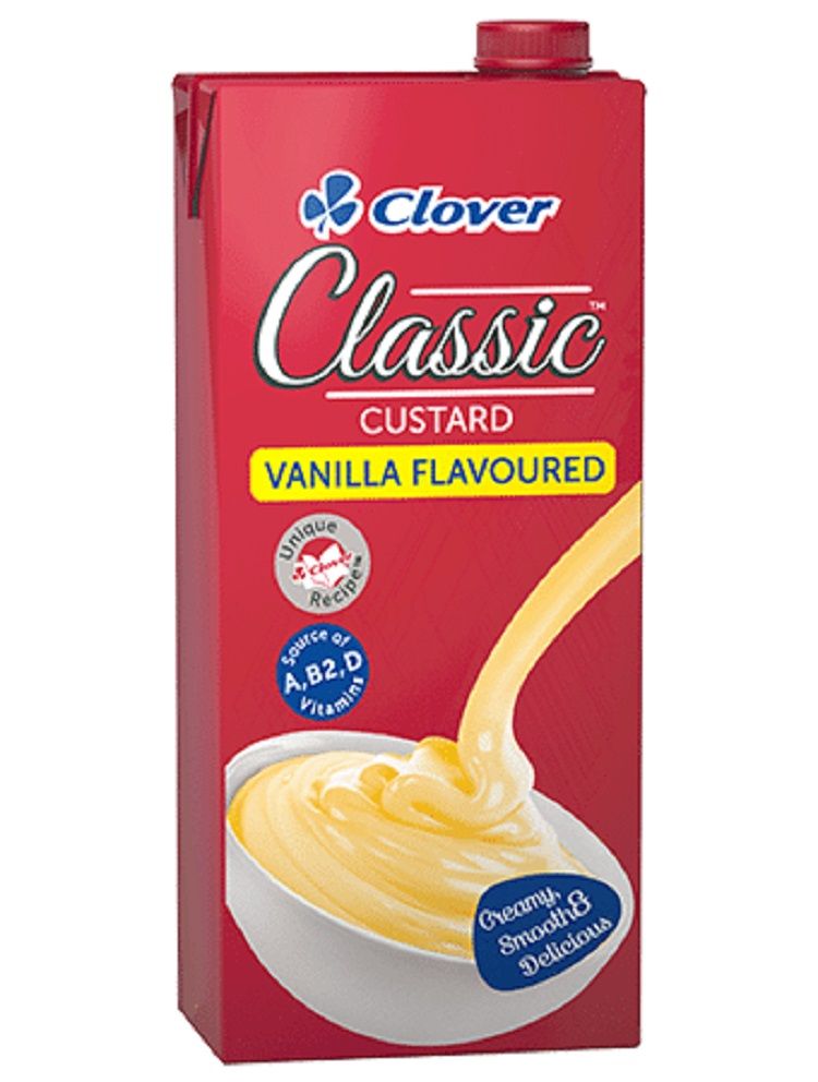 Clover Classic Custard Vanilla - 3 x 1L | Shop Today. Get it Tomorrow ...