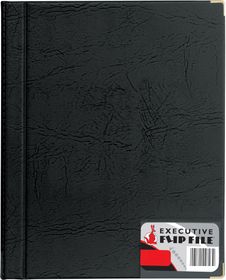 Flip File Executive Leather Look File 100 Pocket | Shop Today. Get it ...