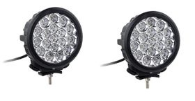 90W Round 18 LED Spotlight 7Inch Off-road Set Of 2 | Shop Today. Get it ...
