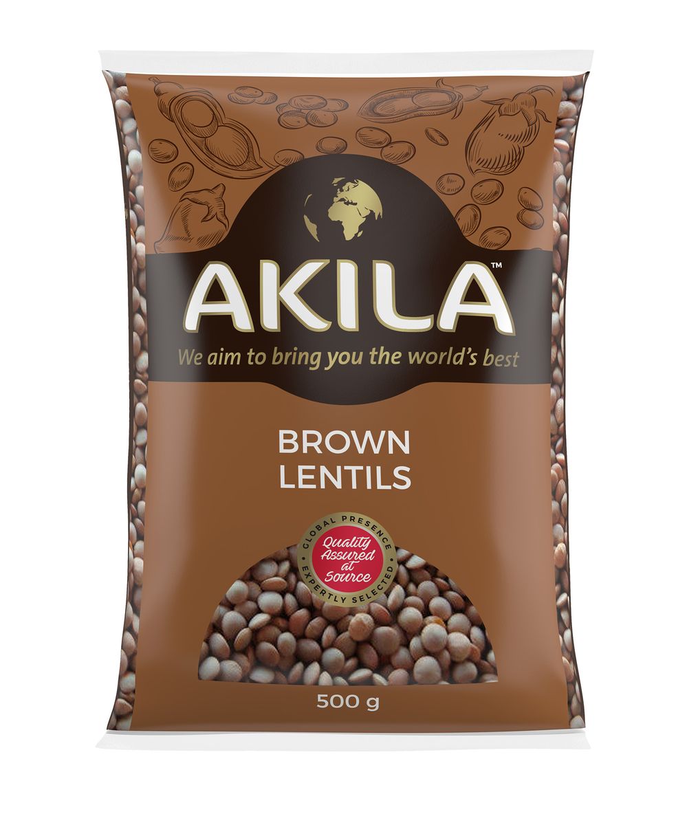 Akila Brown Lentils - 10 x 500g | Shop Today. Get it Tomorrow! | takealot.com
