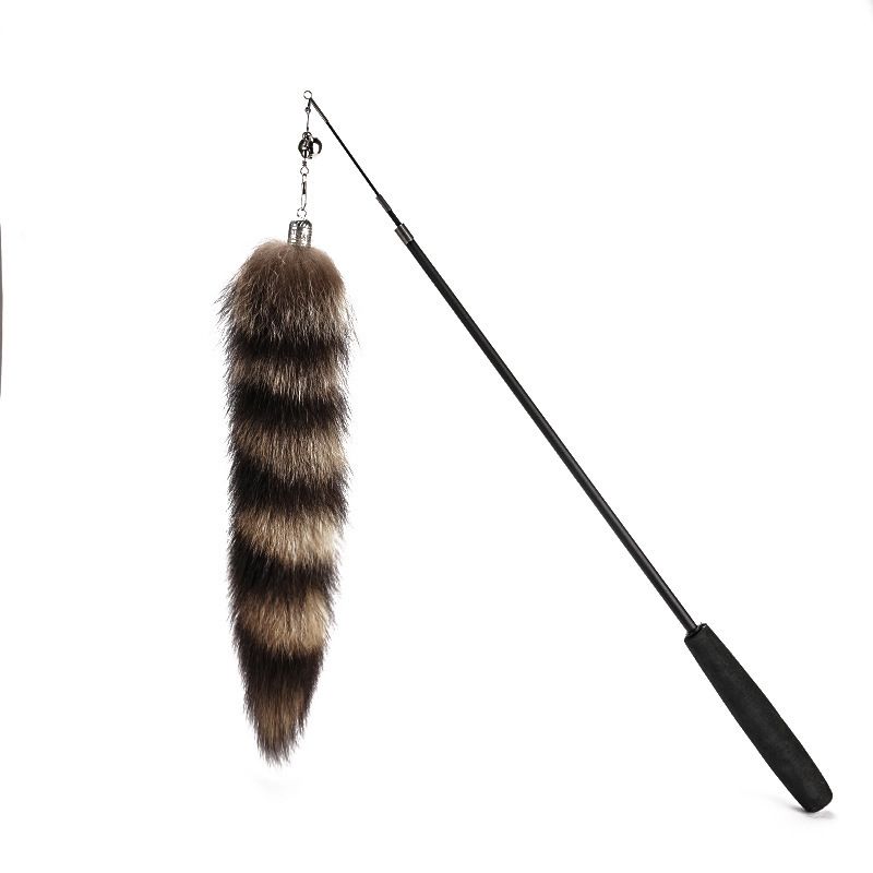 Three-Section Telescopic Fox Tail Cat Teaser Wand | Shop Today. Get it ...