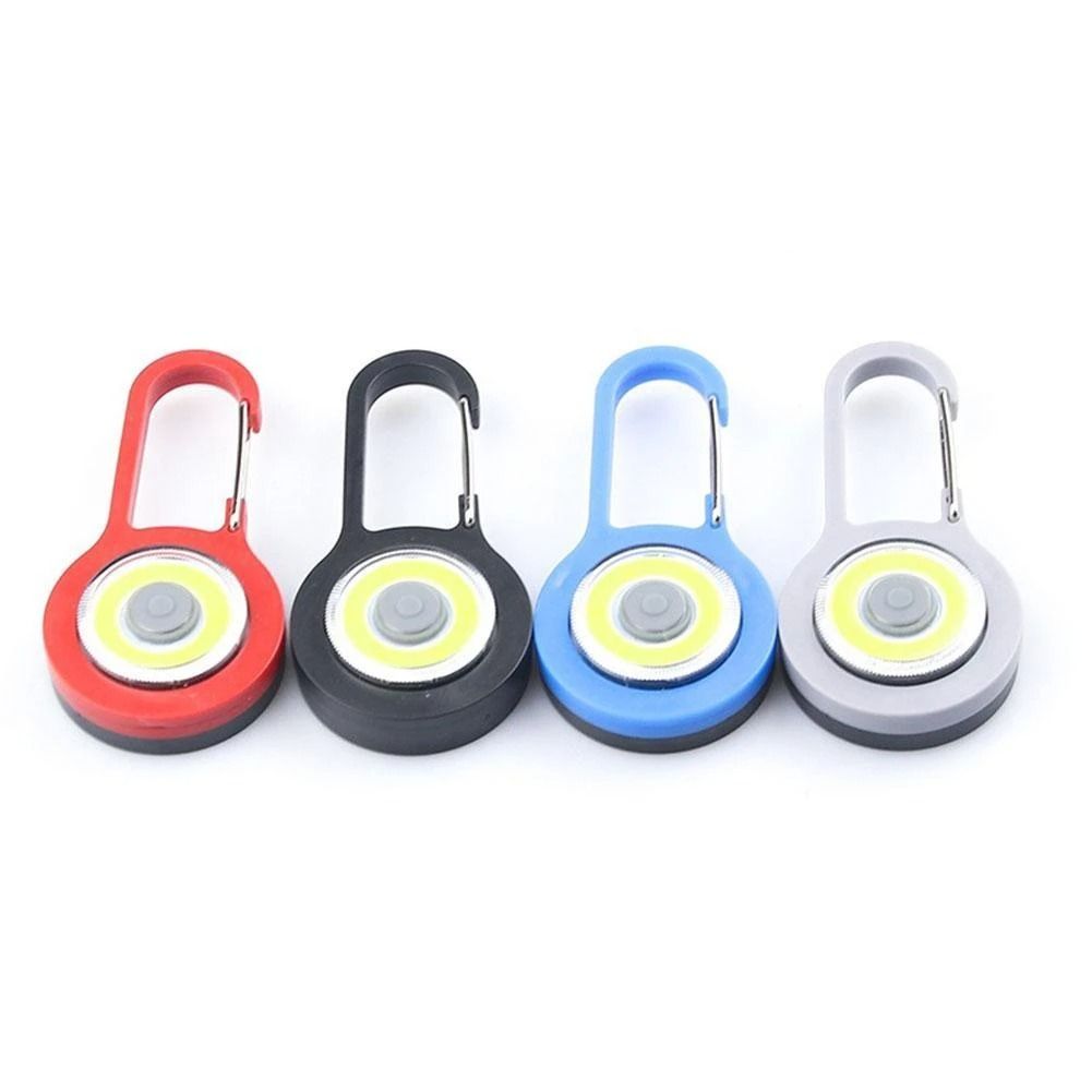 Mini COB LED Carabiner Keyring Flashlight- SD | Shop Today. Get it ...