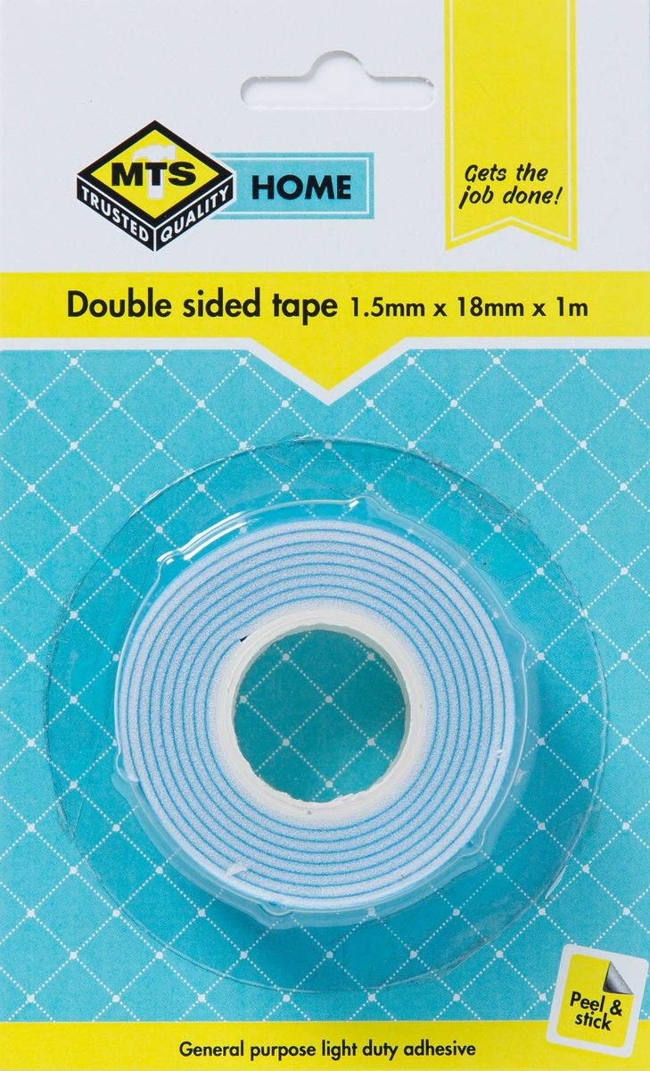 MTS Home Double Sided Tape 1.5X18mmx1mm | Shop Today. Get it Tomorrow ...