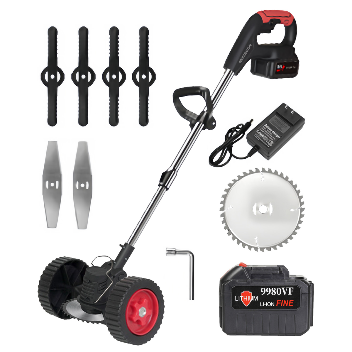 48V Super Long Battery Life Lawn Mower/Lithium Ion Lawn Mower with ...