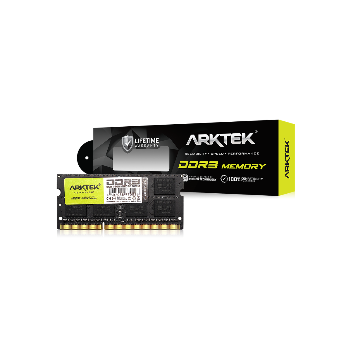 Arktek Memory 8GB DDR3 PC-1600 SO-DIMM RAM Module for Notebook | Shop Today. Get it Tomorrow ...