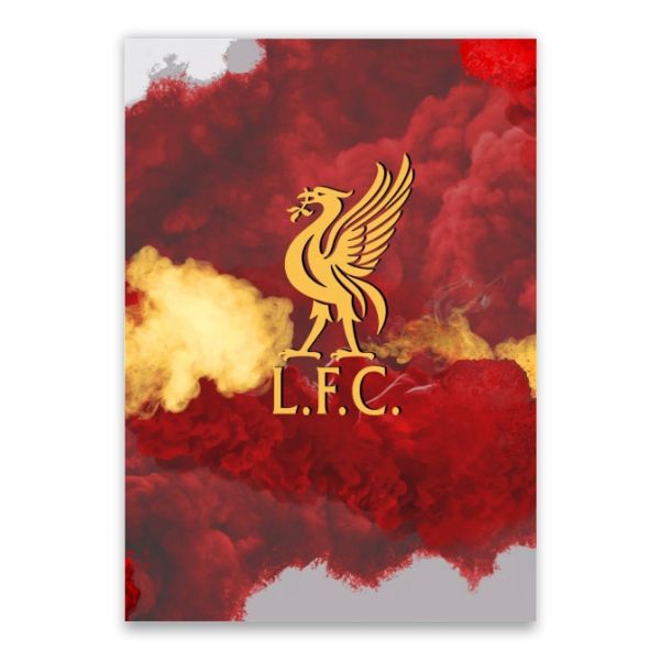 LFC Logo with Smoke Background Poster - A1 | Shop Today. Get it ...