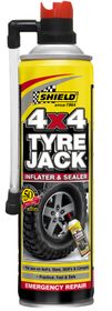 Shield - Tyre Jack 4X4 Emergency Inflator and Sealer 500Ml - 2 Pack ...