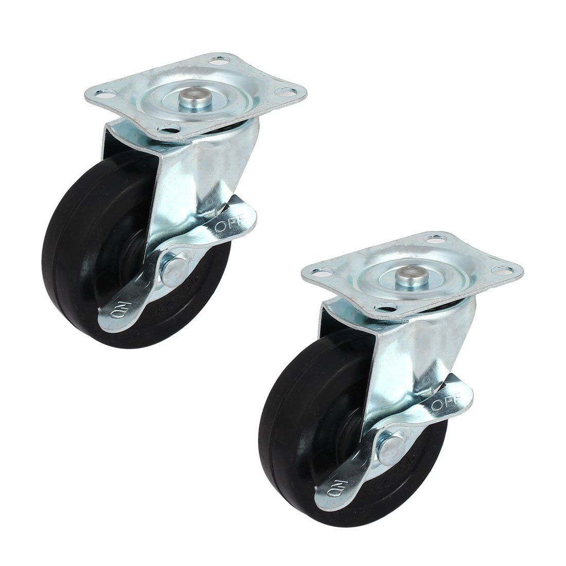 FI- Rotary Top Plate Swivel Brake Caster 2 Pieces | Shop Today. Get it ...