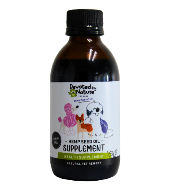 Devoted By Nature 100% Cold Pressed Hemp Seed Supplement For Pets ...