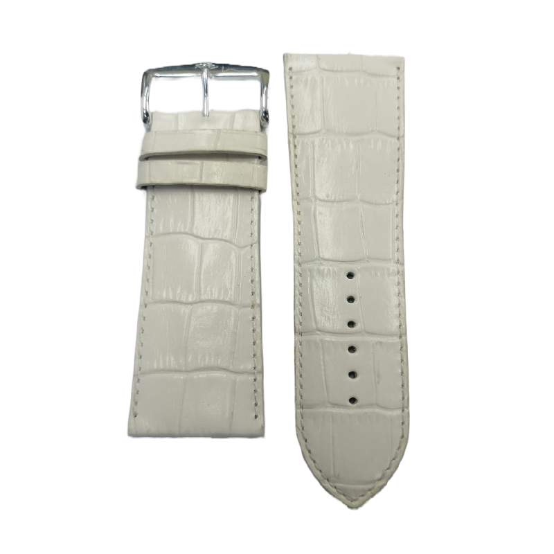 Bio-Comfort Alligator Grain Watch Strap - 30mm | Shop Today. Get it ...
