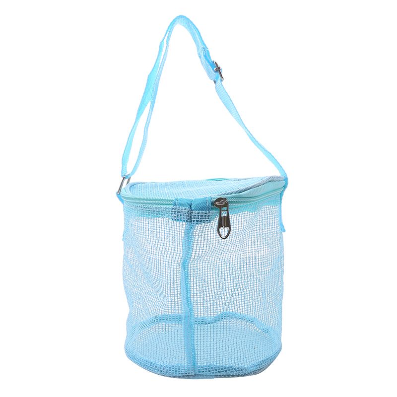 Child Shell Collecting Bag Mesh Beach Bag Kids Toy Organizer | Shop ...