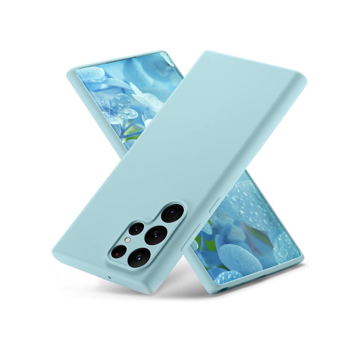 Liquid Silicone Back Case For Samsung Galaxy S22 Ultra- Mint Green | Shop Today. Get it Tomorrow ...