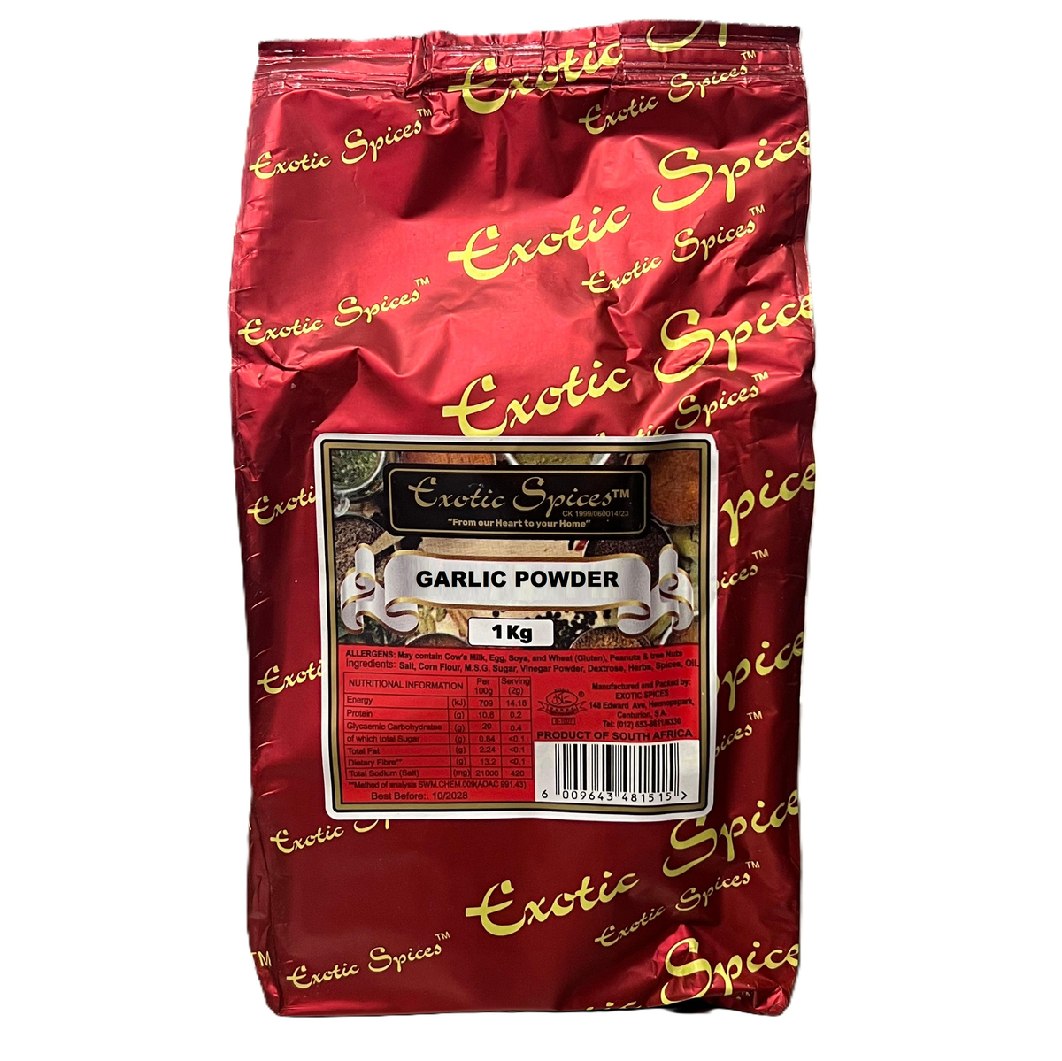 Exotic Spices Garlic (Powder) 1kg (Multiple Pack Sizes Available ...