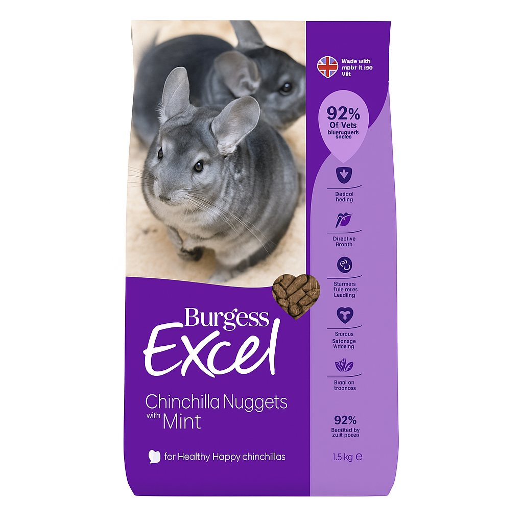 Excel Chinchilla Nuggets with Mint 1.5Kg | Shop Today. Get it Tomorrow ...