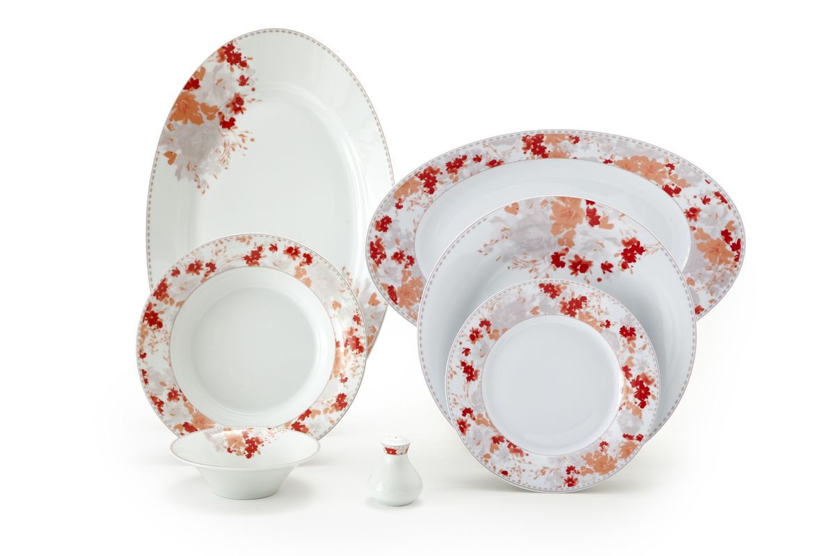 Zarin Home Porcelain – Melanie – Shahrzad series - 35 Piece | Shop ...